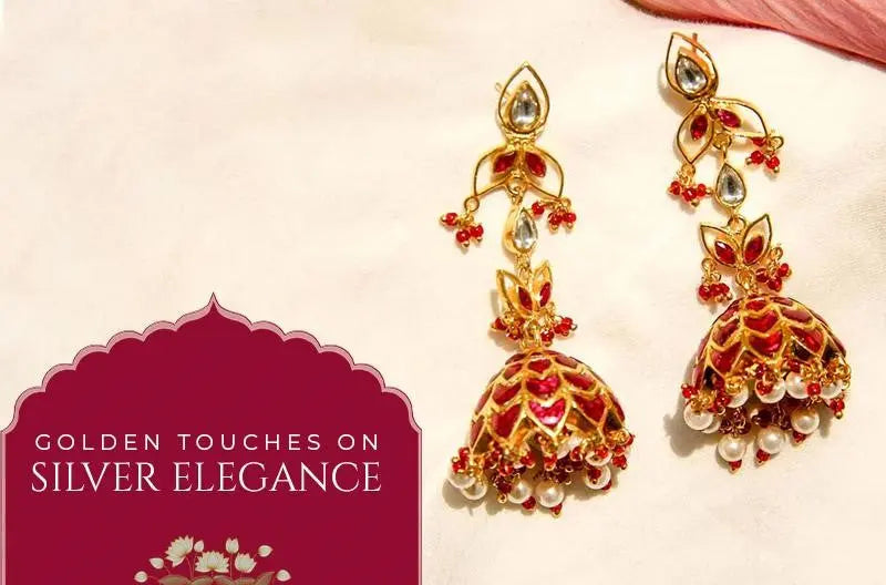 Unveiling the Splendor of Gold-Plated Silver Jewelry with Unniyarcha ...