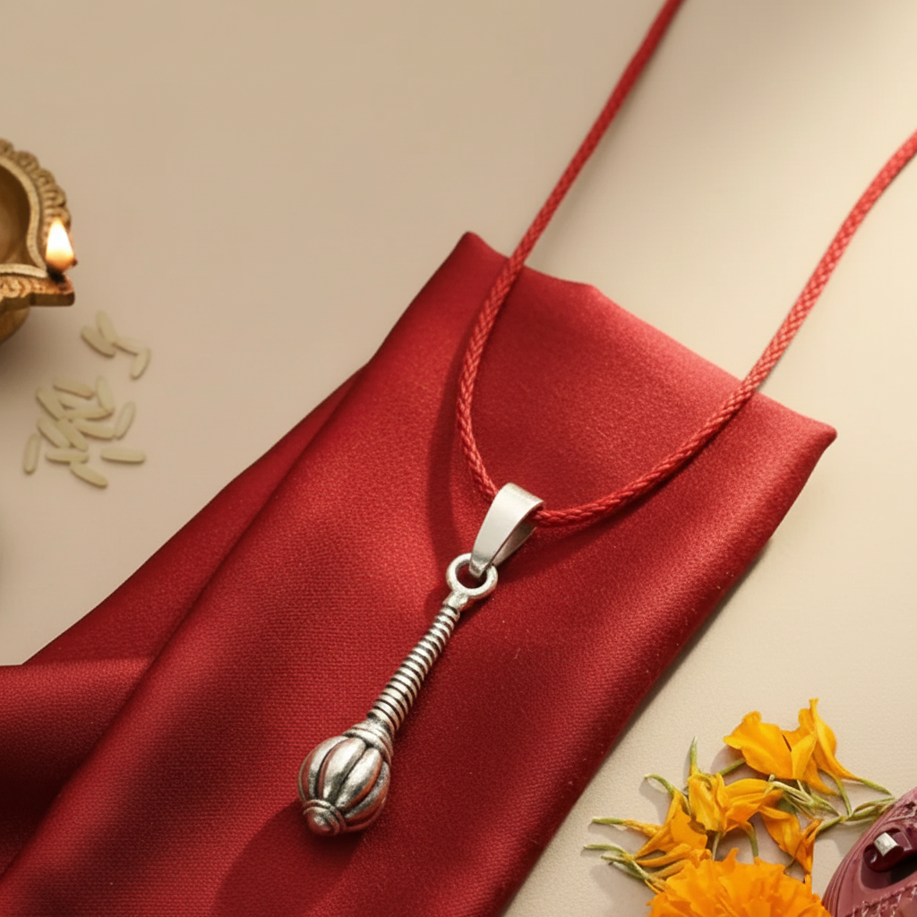 925 Sterling Silver Gada Pendant – Unniyarcha
