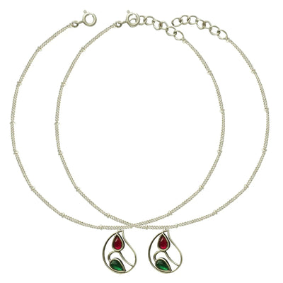 Buy Silver Anklets and Silver Payal Online at Unniyarcha – Unniyarcha ...