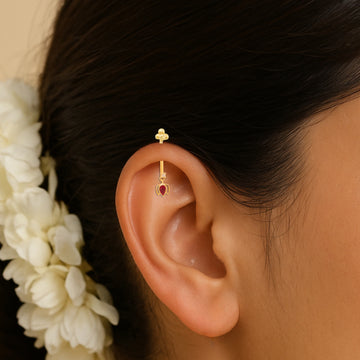 Shop Silver Bugadi Earrings for Women Online – Unniyarcha